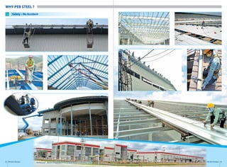 PEB Steel Buildings (English brochure) | PDF