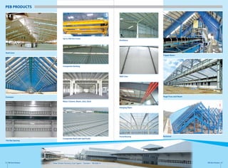 PEB Steel Buildings (English brochure) | PDF