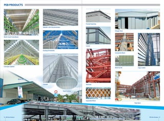 PEB Steel Buildings (English brochure) | PDF