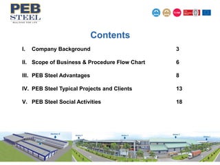 PEB Steel Company profile | PDF
