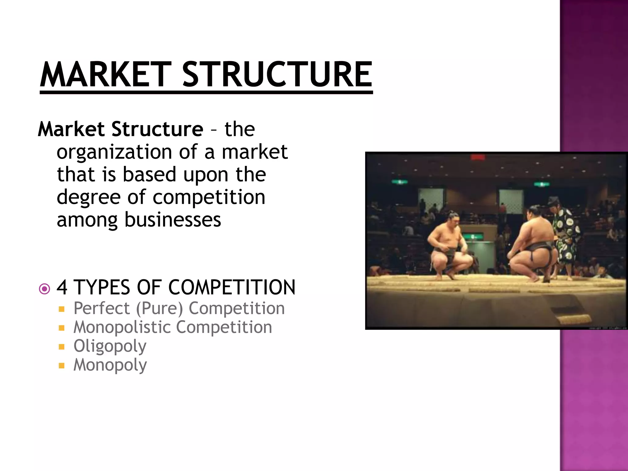 Pe business organization & market structure student | PPTX