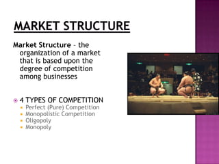 Pe business organization & market structure student | PPTX