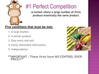 Pe business organization & market structure student | PPTX