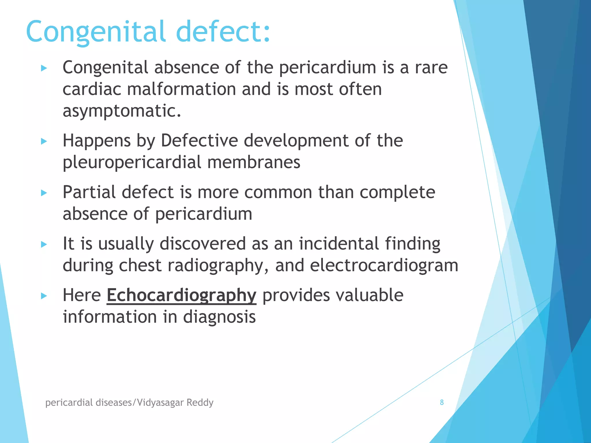 Pericardium & diseases | PPTX