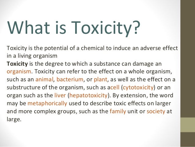 BIOCHEMICALS EFFECTS OF TOXIC CHEMICLAS