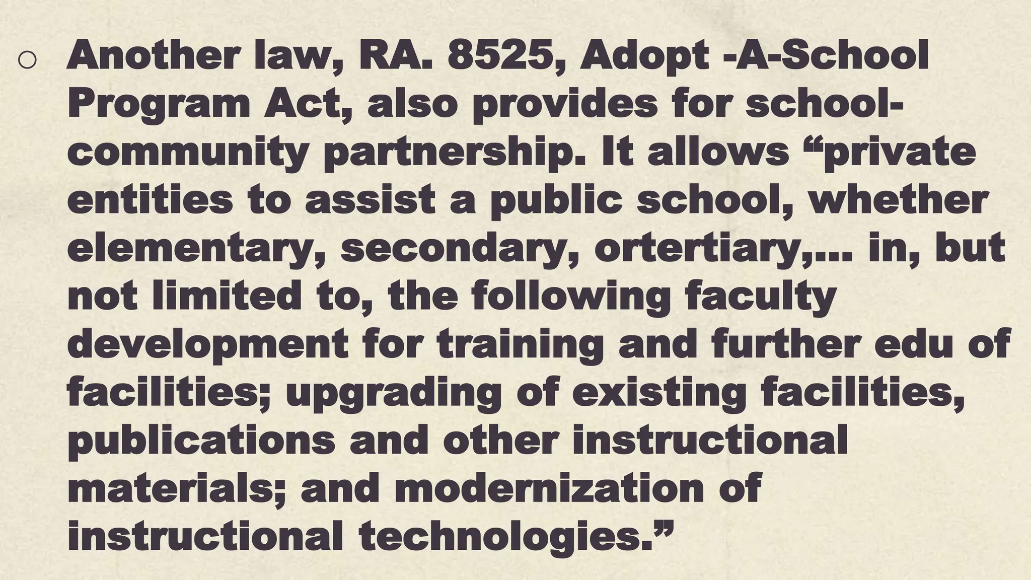 PEC-III-REPORT The Why and How of School and Community Partnership | PPTX