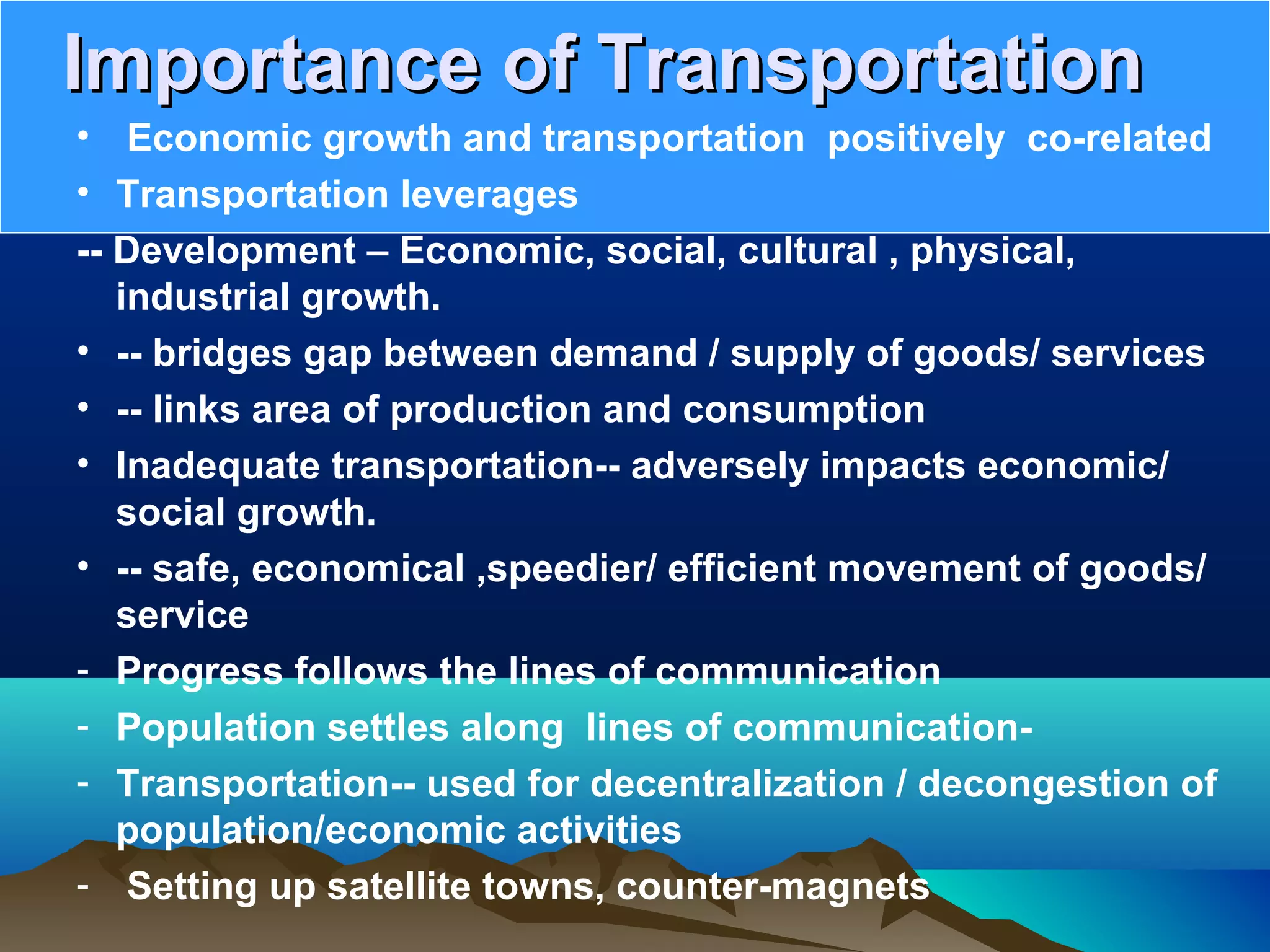 Sustainable transportation for smart cities | PPT