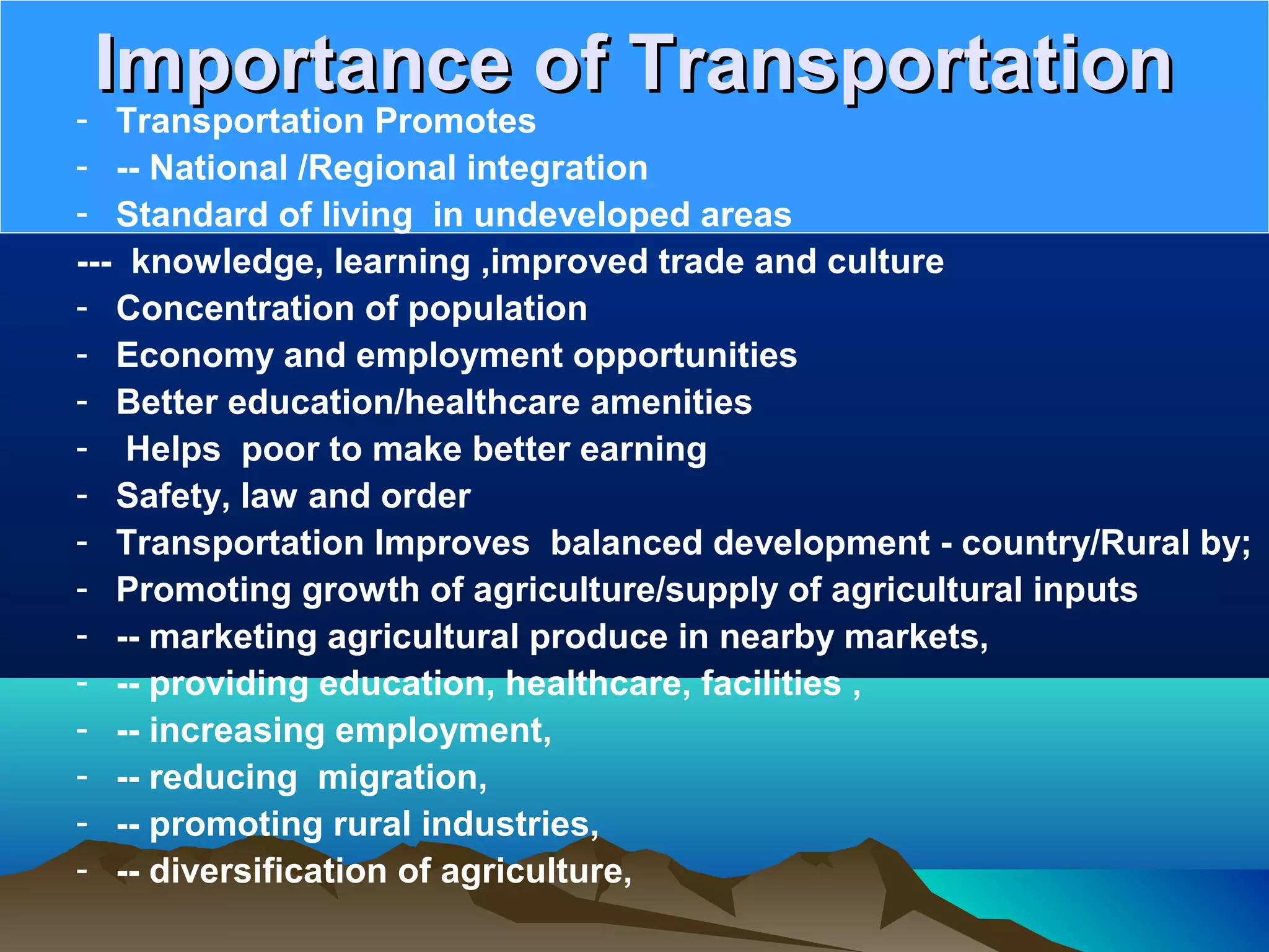 Sustainable transportation for smart cities | PPT