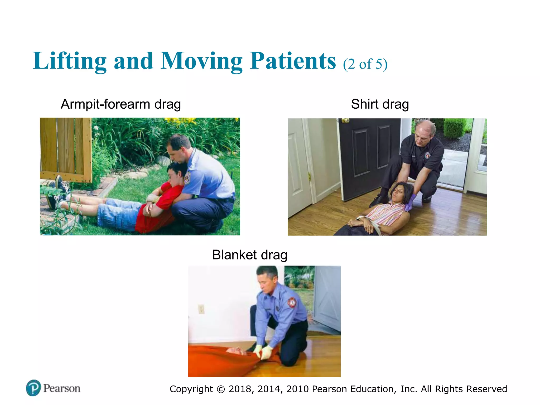 Pec11 chap 06 lifting and moving patients | PPTX