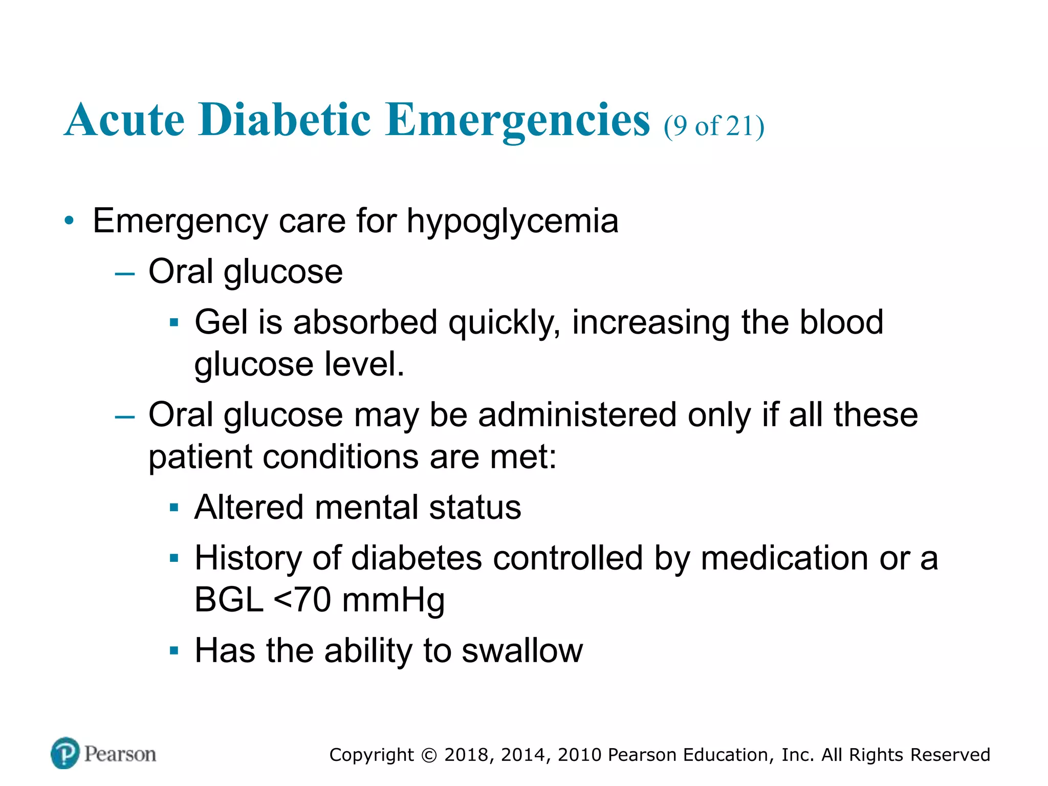 Pec11 chap 20 acute diabetic emergencies | PPTX