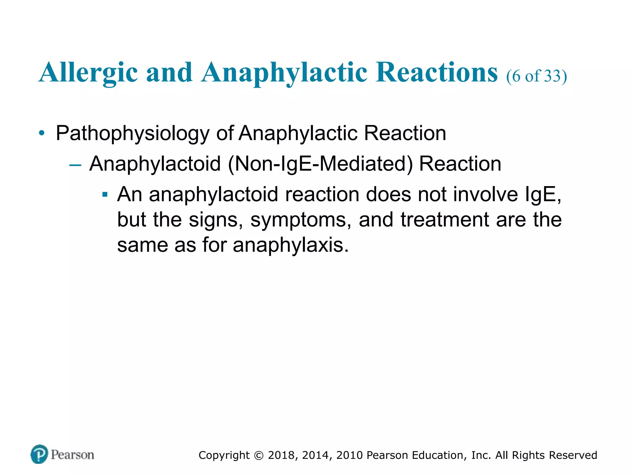 Pec11 chap 21 anaphylactic reactions | PPT