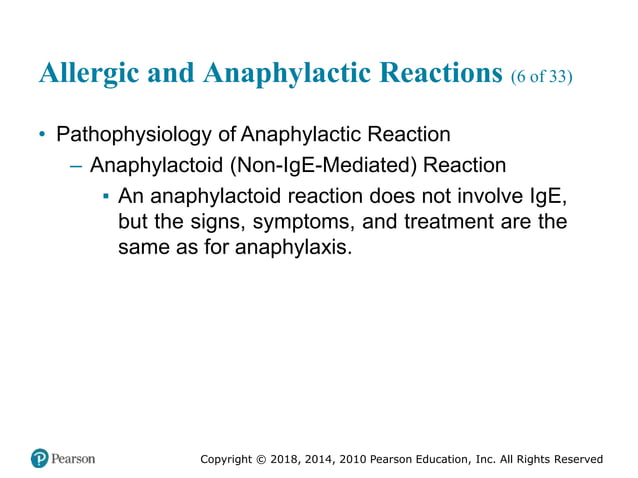 Pec11 chap 21 anaphylactic reactions | PPT