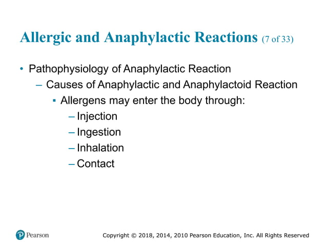 Pec11 chap 21 anaphylactic reactions | PPT