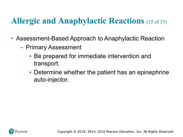 Pec11 chap 21 anaphylactic reactions | PPT