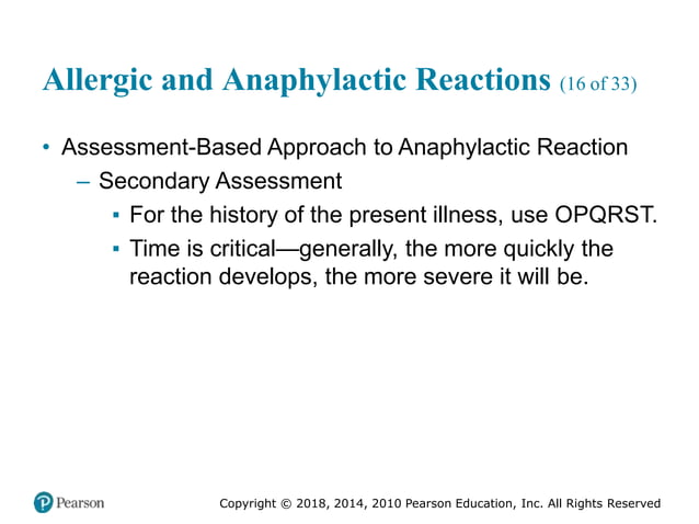 Pec11 chap 21 anaphylactic reactions | PPT