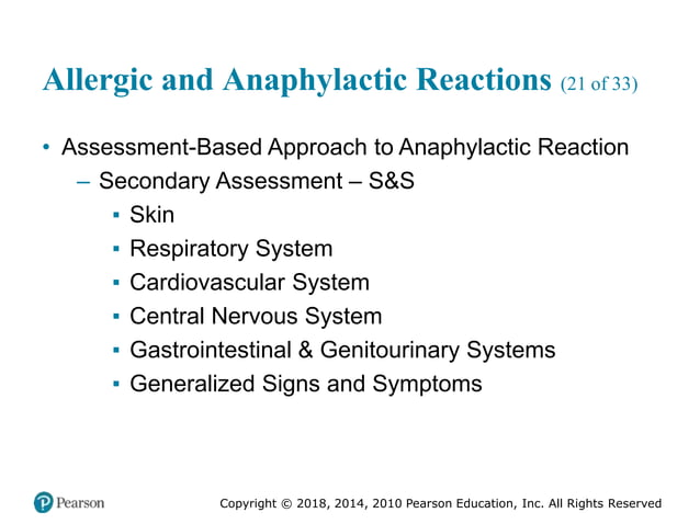 Pec11 chap 21 anaphylactic reactions | PPT