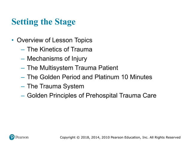 Pec11 chap 27 trauma overview | PPTX | First Aid | Injuries
