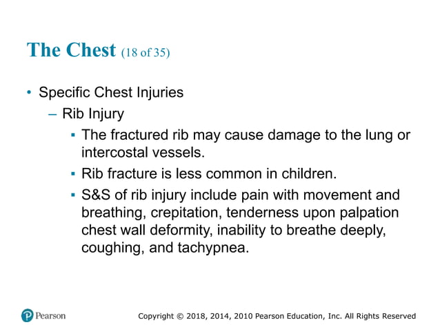 Pec11 chap 34 chest trauma | PPTX | First Aid | Injuries