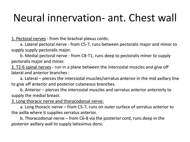 Pec I and PECS II, serratus anterior block | PPTX