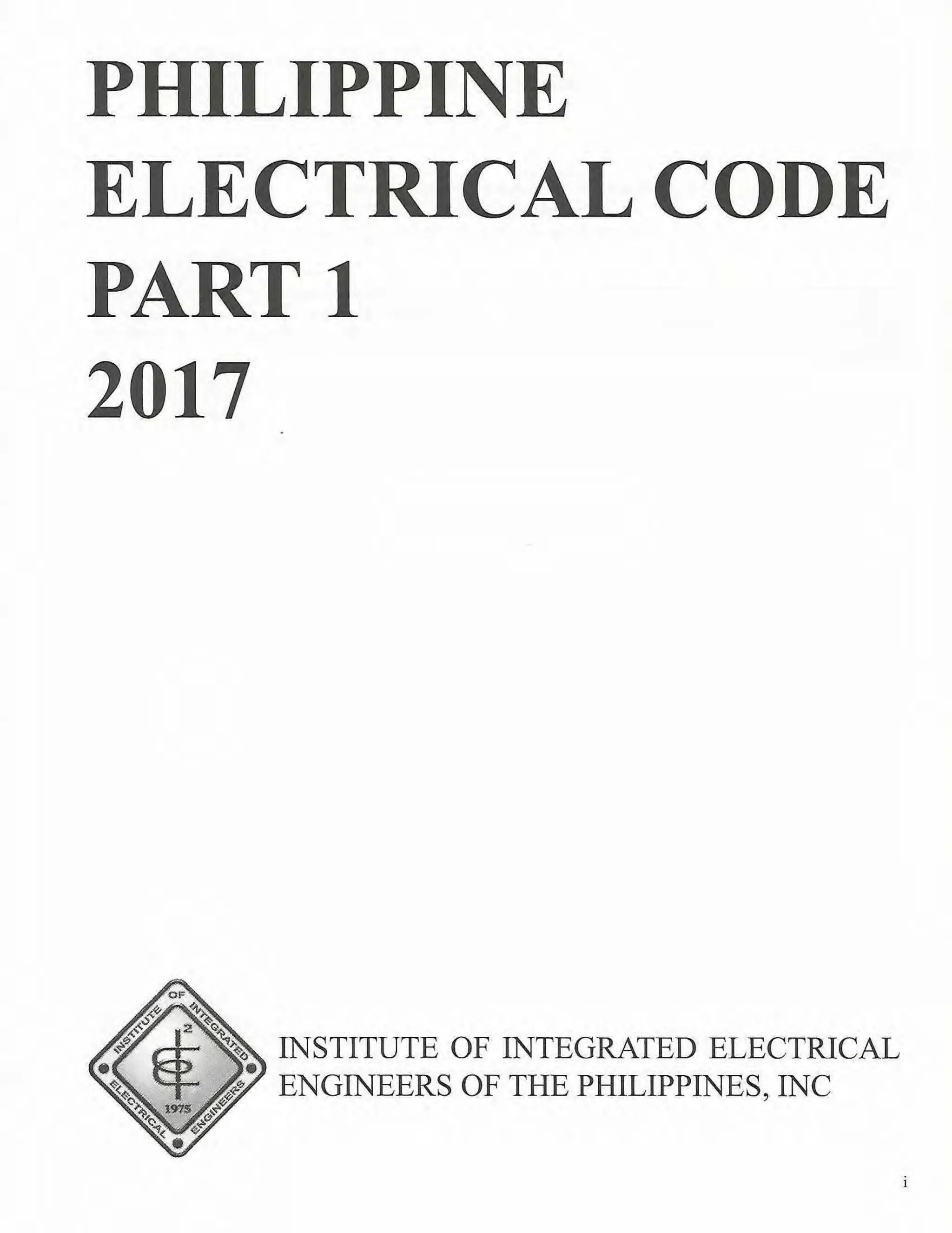 Philllipine electrical code 2017 PART 1.pdf