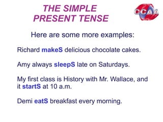 Pec2 lesson04 the simple present tense continued | PPT