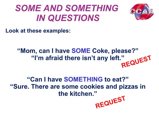 Pec2 lesson09 something some in questions | PPT