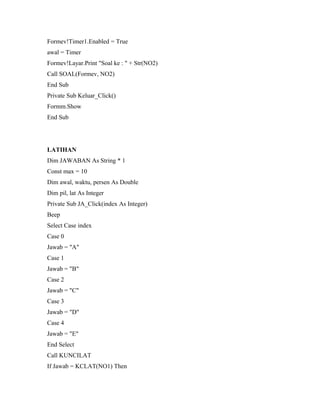 Rumus VB Pecahan | DOC