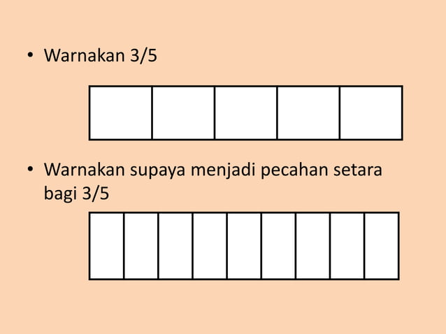 Pecahan setara | PPT