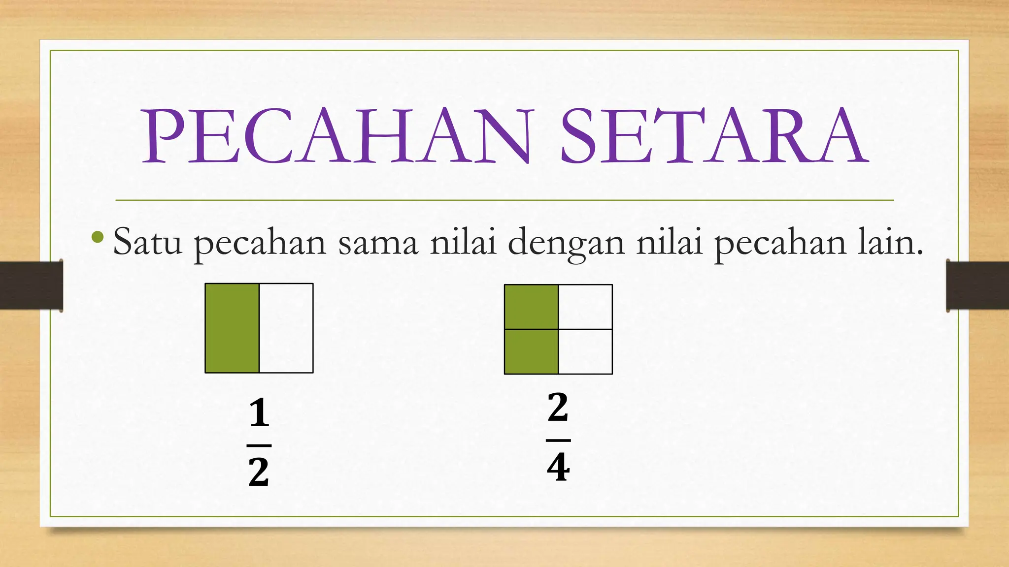 PECAHAN TAHUN TIGA SECARA ASAS DAN TIDAK SUSAH | PPTX