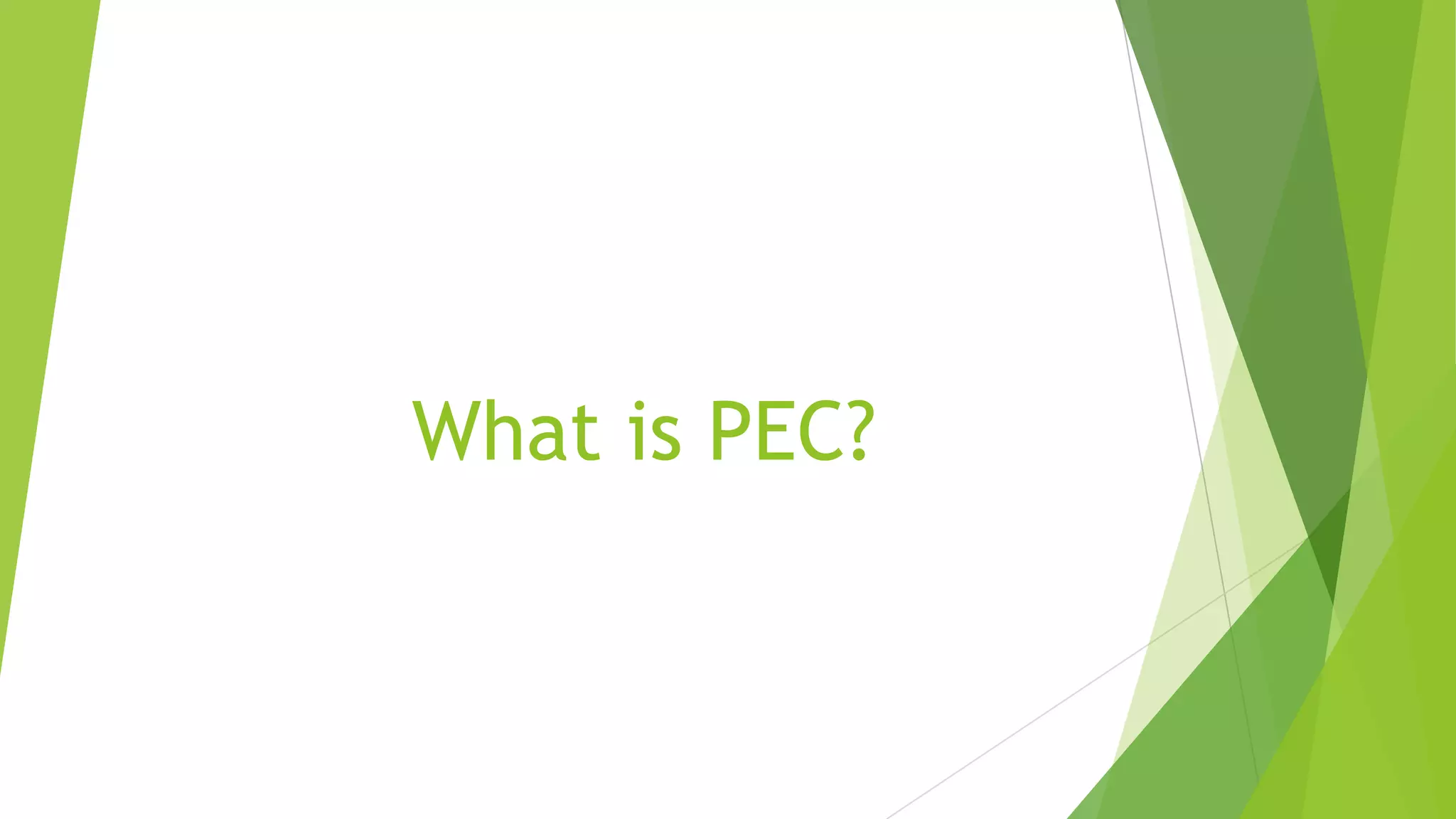 Pec and its cluster | PPTX