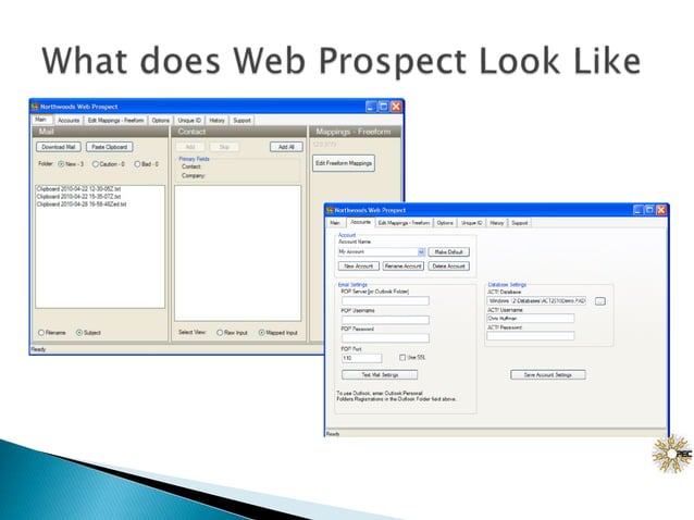 Pec automation tools for Act! | PPTX | Email | Internet