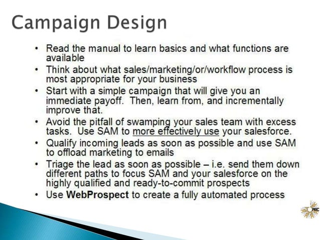 Pec automation tools for Act! | PPTX | Email | Internet