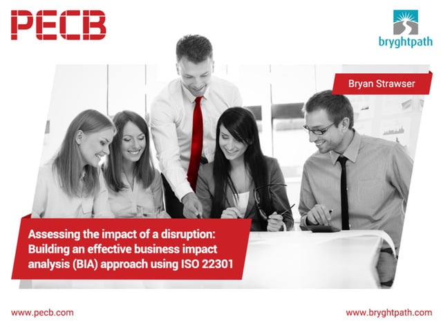 Assessing the impact of a disruption: Building an effective business ...