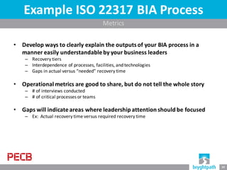 Assessing the impact of a disruption: Building an effective business ...