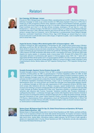 Le nuove sfide per la Ricerca Clinica - Milano 12 novembre 2014 | PDF