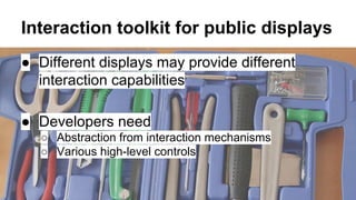Dynamic graphical user interface generation for web-based public ...