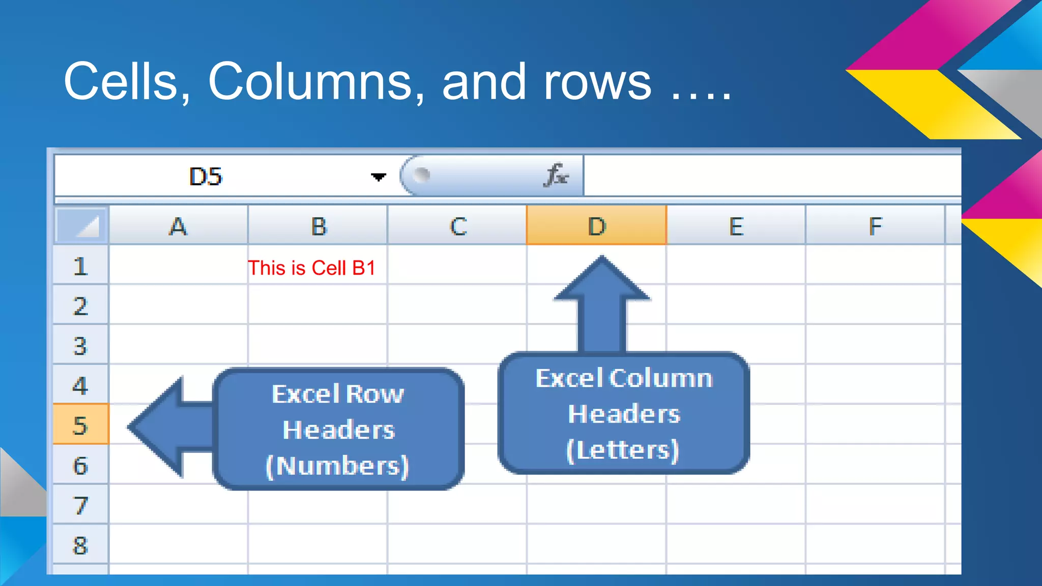 Excel for kids | PPTX