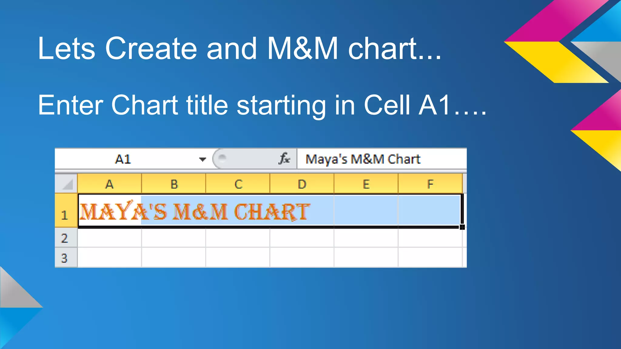 Excel for kids | PPTX