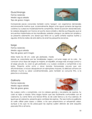 Pescados | DOCX