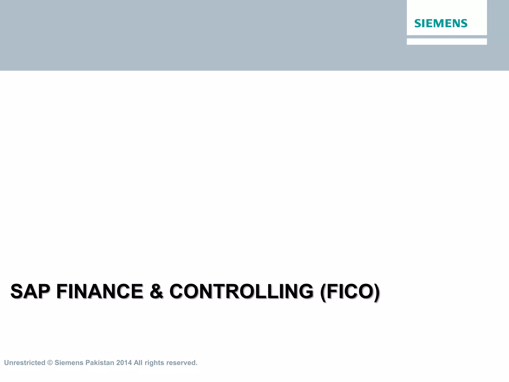 Pec fico presentation siemens pakistan_sap implementation partner ...