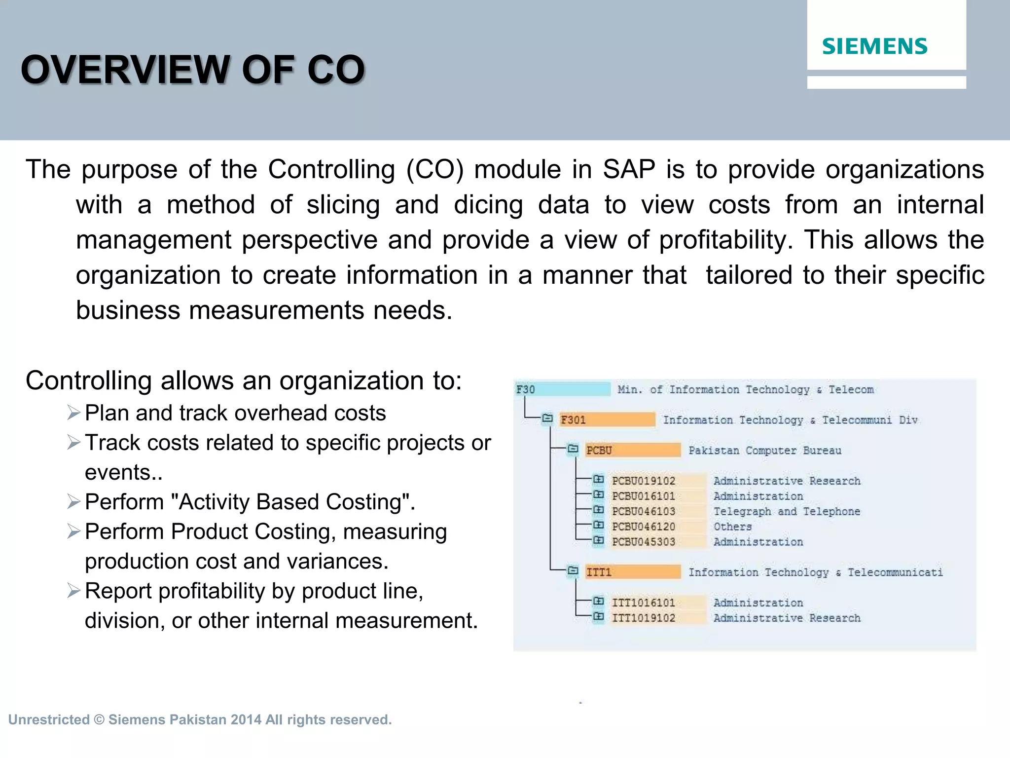 Pec fico presentation siemens pakistan_sap implementation partner ...