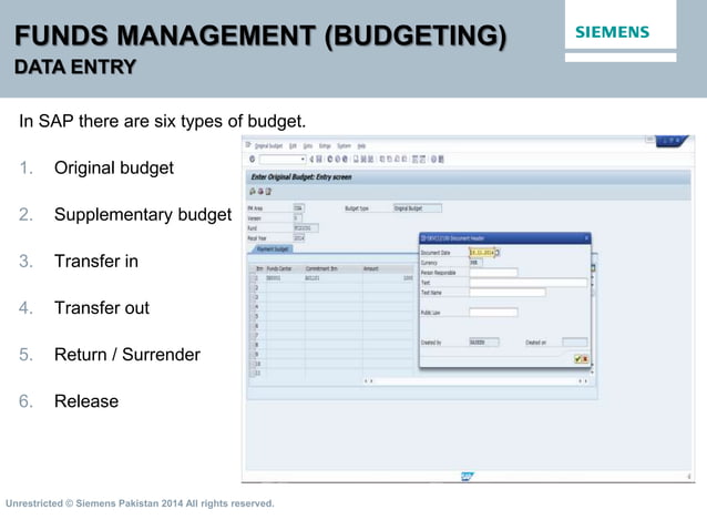 Pec fico presentation siemens pakistan_sap implementation partner ...