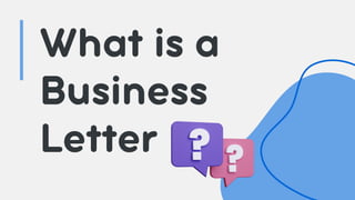 Business Letter: Definition and Relevance | PDF