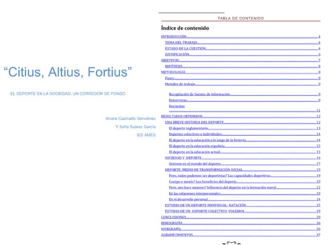 Pecha kucha CITIUS, ALTIUS, FORTIUS | PPT