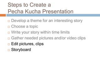 Pecha Kucha tutorial | PPTX