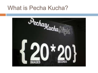 Pecha Kucha tutorial | PPTX
