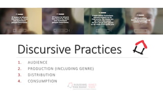 Critical Discourse Analysis | Discursive Practice: 'The Homeless Read Mean Tweets' | PPTX