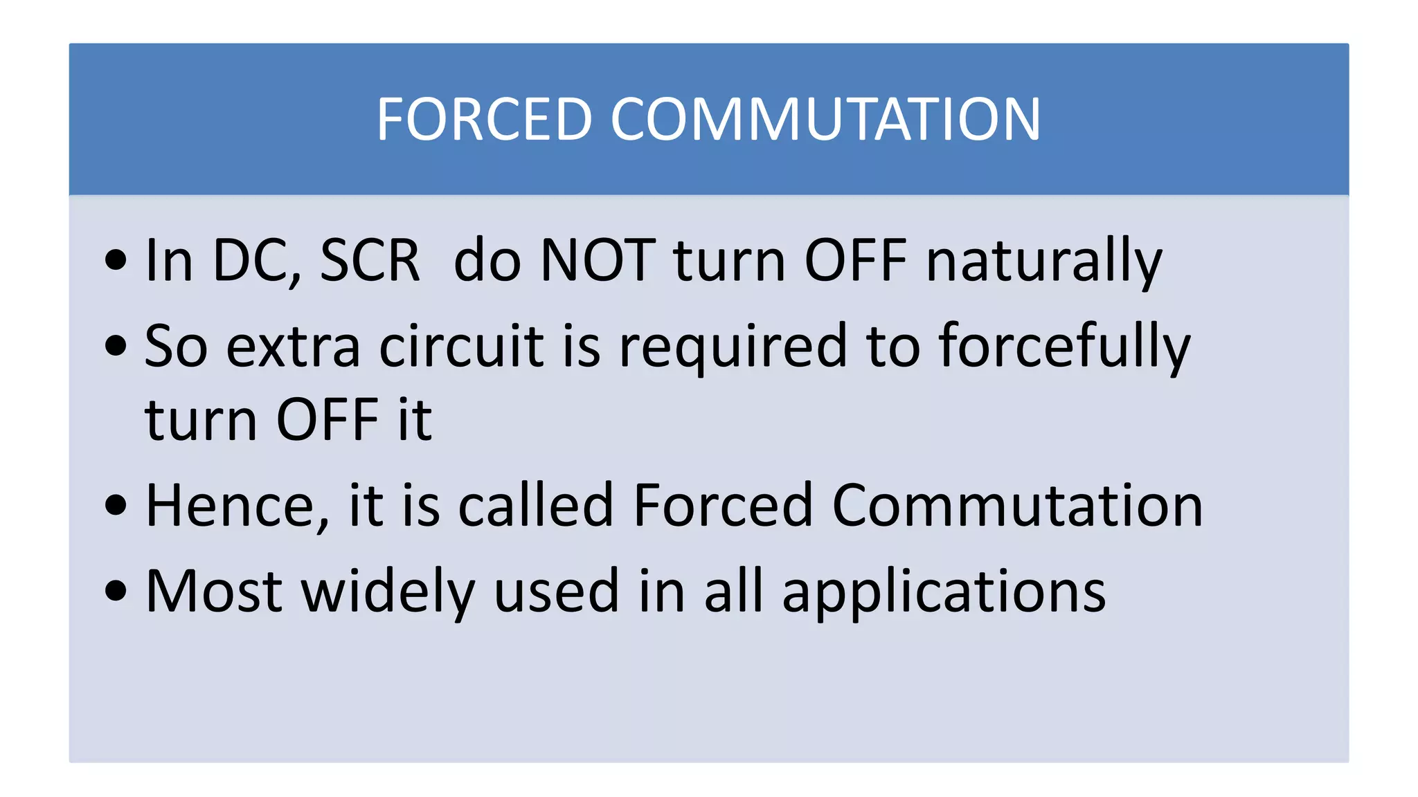 SCR COMMUTATION PART 1 | PPTX