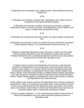 šPeciálny súd a prok. | PDF