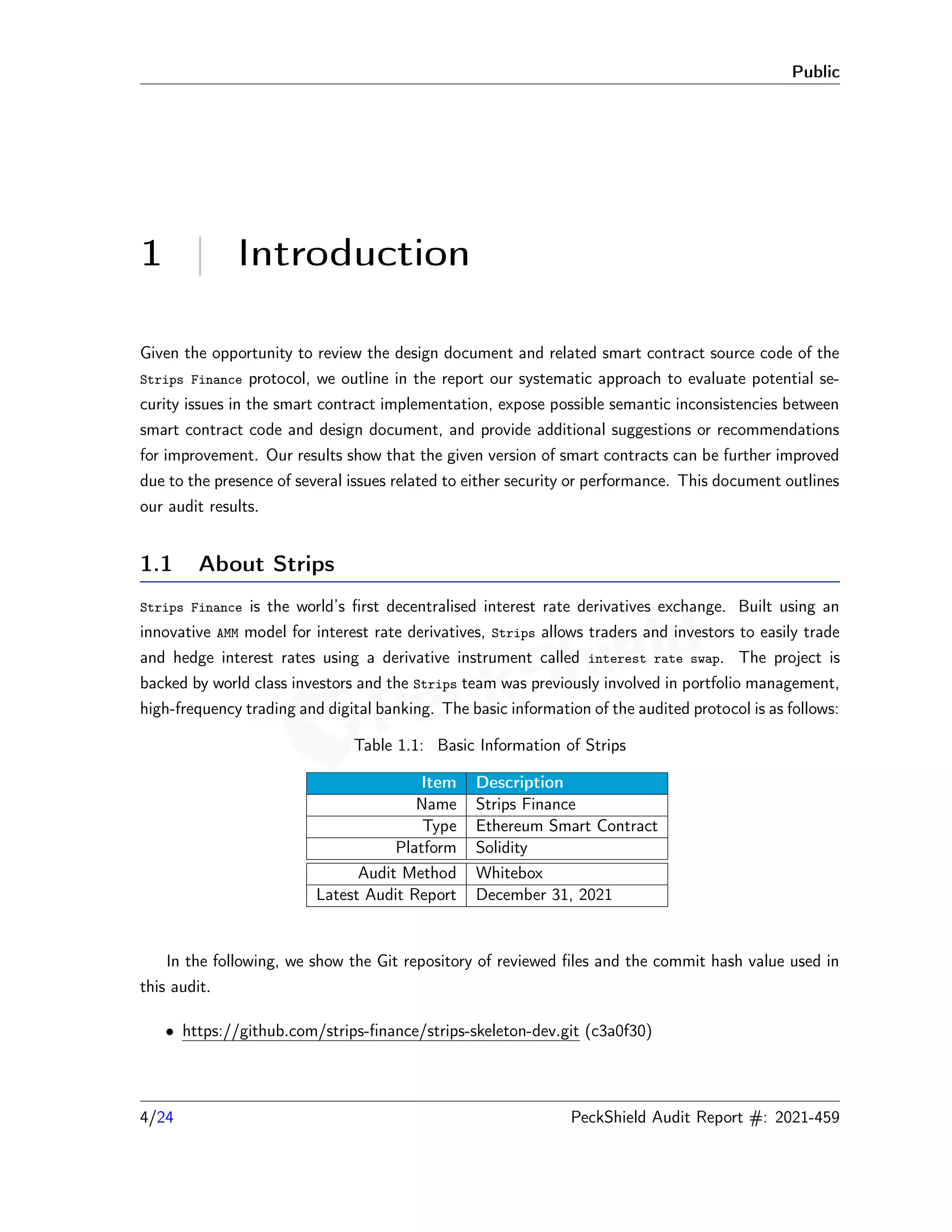 Peck shield audit-report-strips-1.0-for_medium | PDF